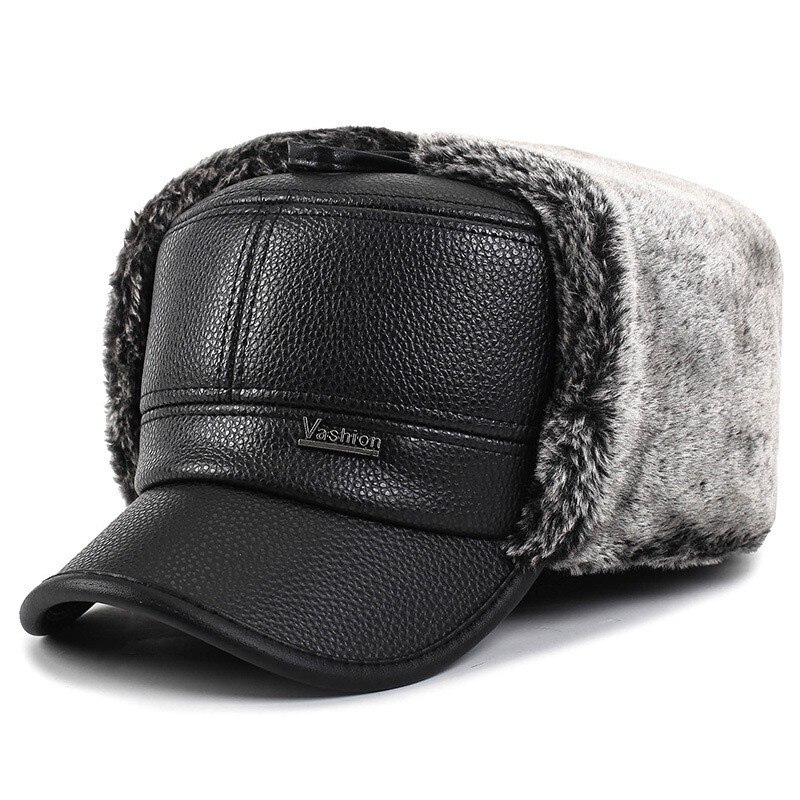 Winter Thermische Cap Man Outdoor Verdikte Warme B... – Grandado