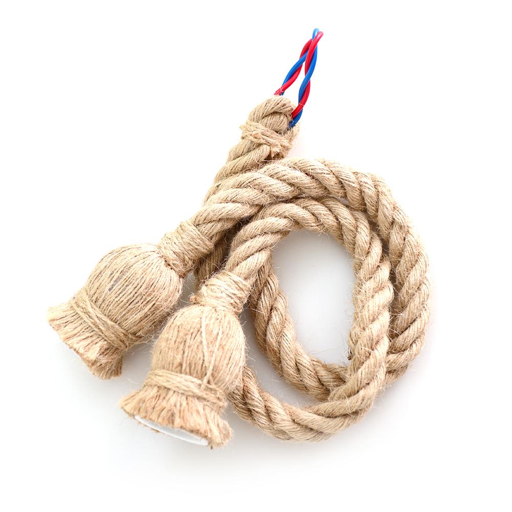 Hemp Rope Electric Wire Vintage Hemp Rope Electric... – Grandado