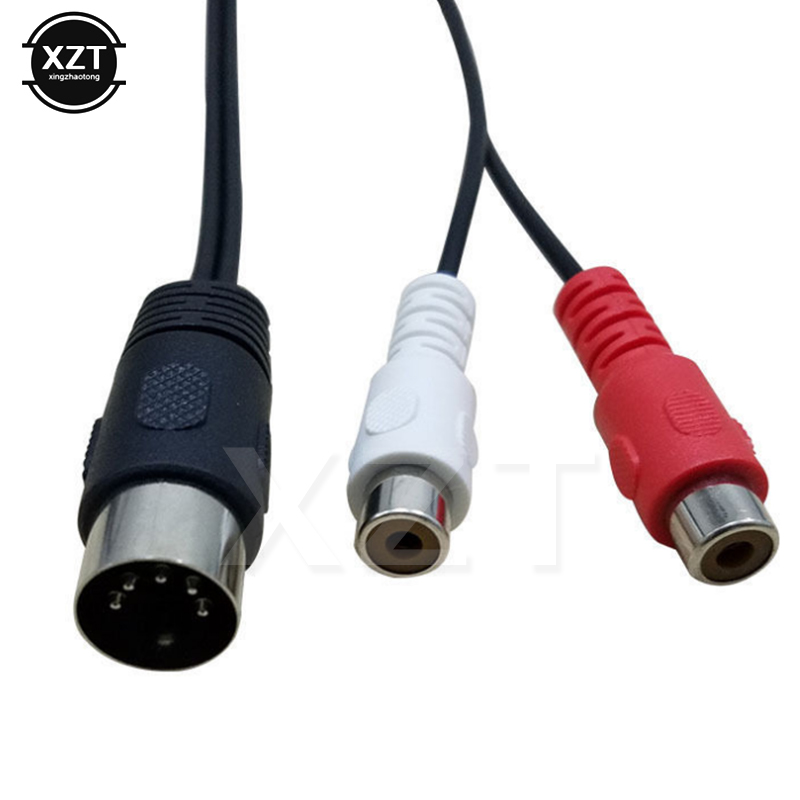 5 Your Jack Din 5P Male to 2RCA Female Cables Male... – Grandado
