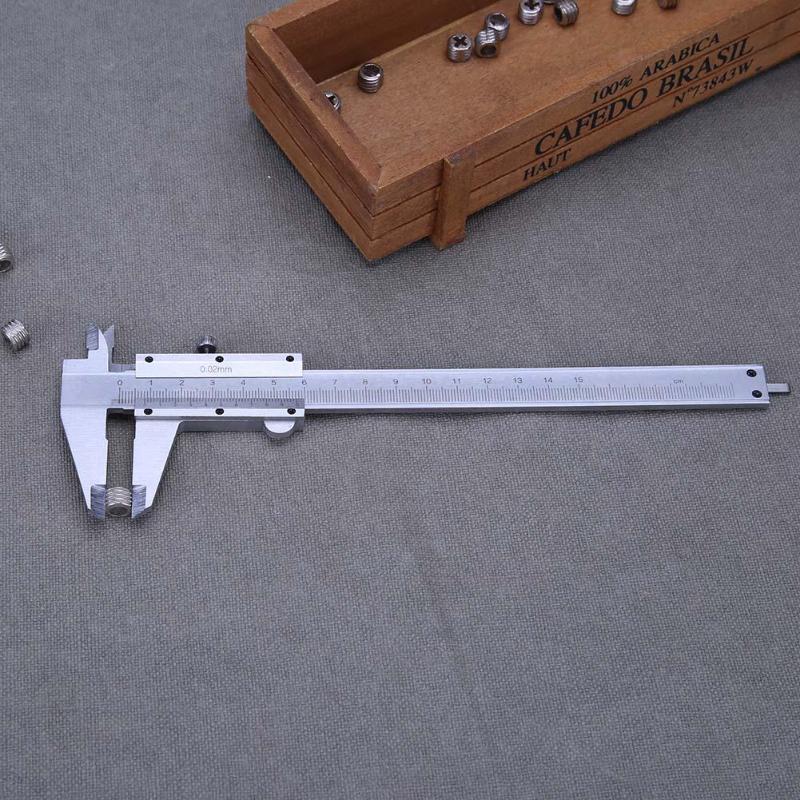 Vernier Caliper 0-150mm 0.02mm Metal Calipers Gaug... – Grandado
