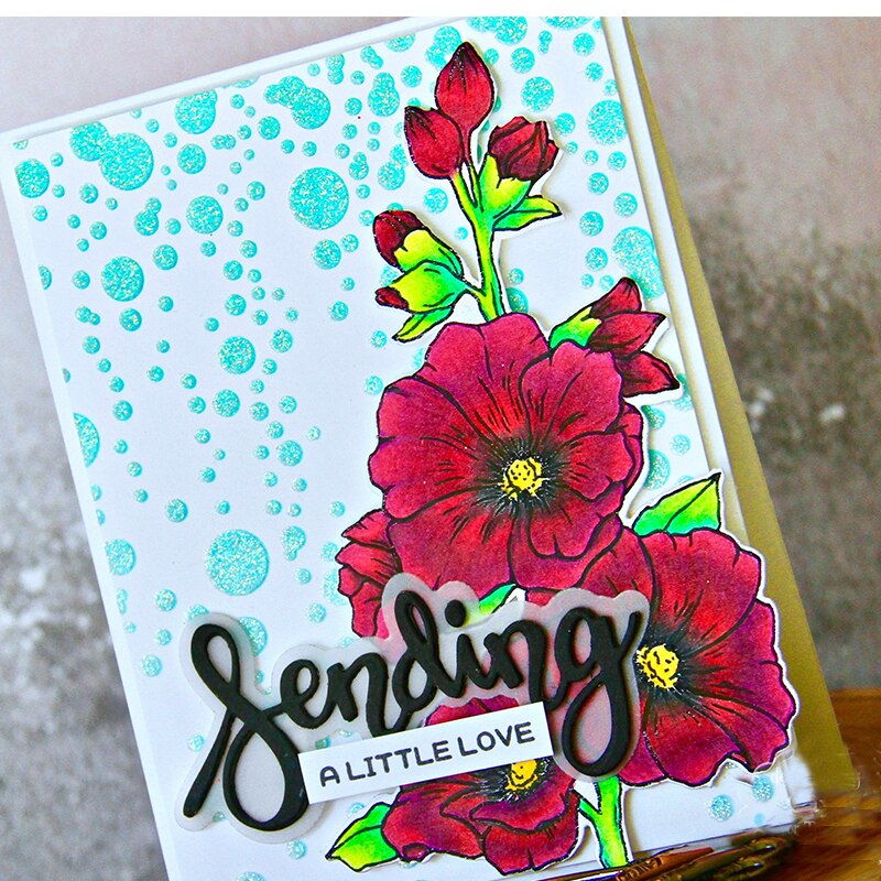 Bubbly Bubble Stencil for DIY Scrapbooking Album D... – Grandado