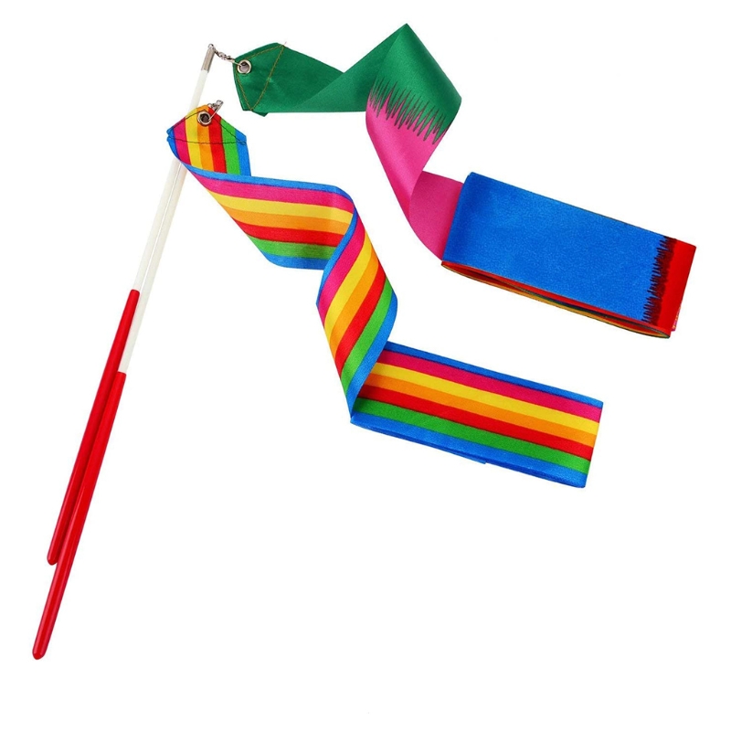 10 Pieces 2 Metres Dance Bands Rhythmic Dance Ribb... – Grandado