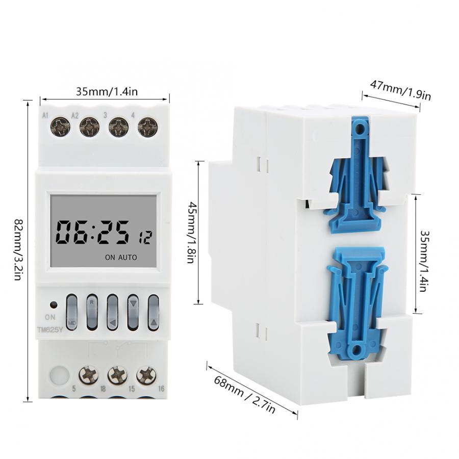 Timer digital tm625y årscykel timerrelä strömbryt... – Grandado