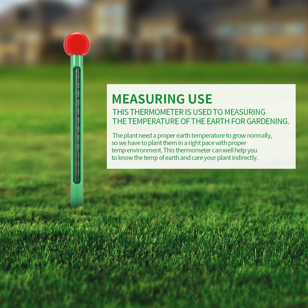 Soil Temperature Measurement Scale Thermometer Spi... – Vicedeal