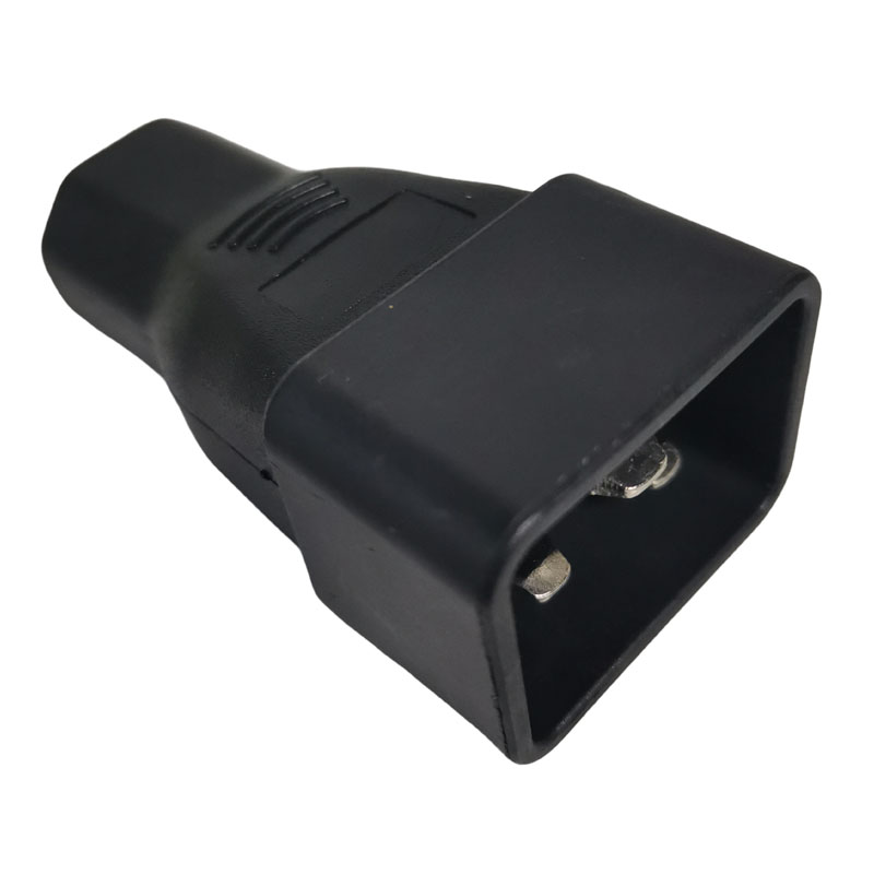 1PCS Black IEC 320 C14 to C20 power adapter plug C... – Grandado