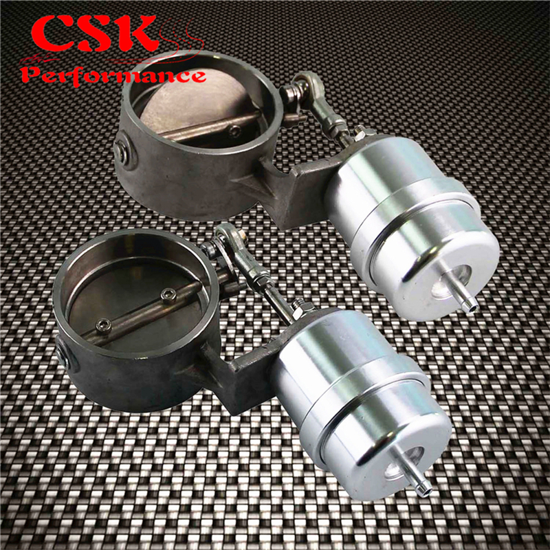 2 x 2.5" Exhaust Control Valve Set Vacuum Act... – Grandado