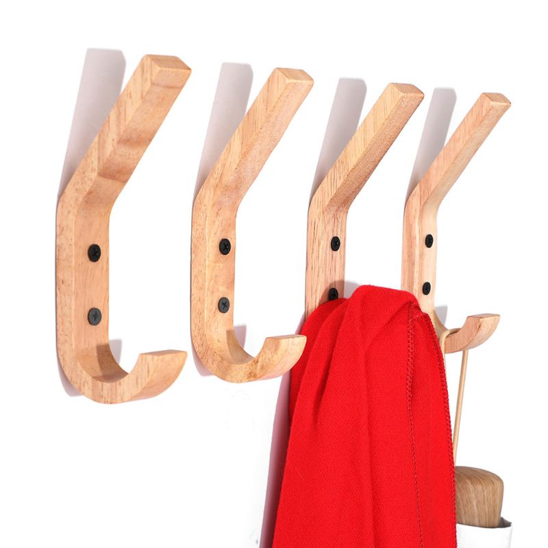 MH003 Eiken Hout Creatieve Badkamer Haak Rack Wall... – Vicedeal