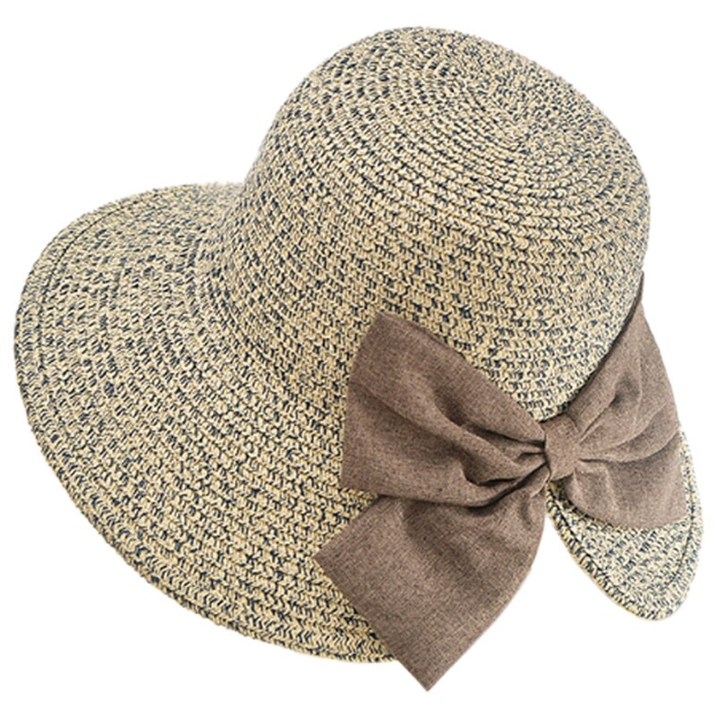 Naisten kaunis vintage taitettava olkihattu iso ak... – Grandado