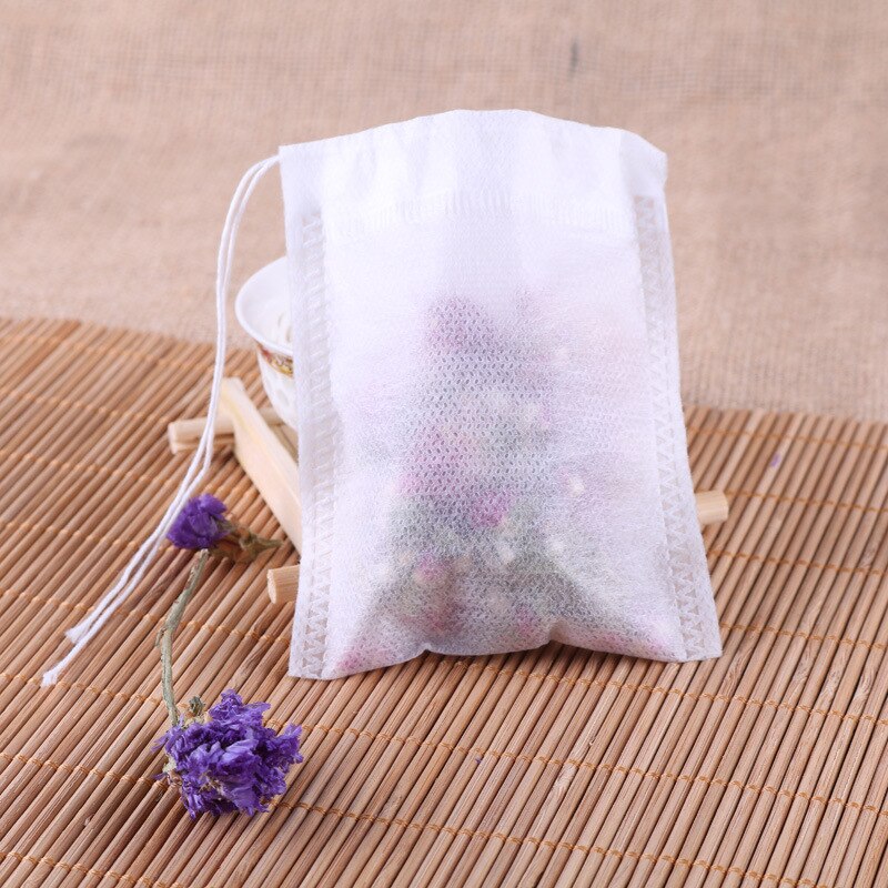 100 Pcs Tea Bags For Tea Bag Infuser With String H... – Vicedeal