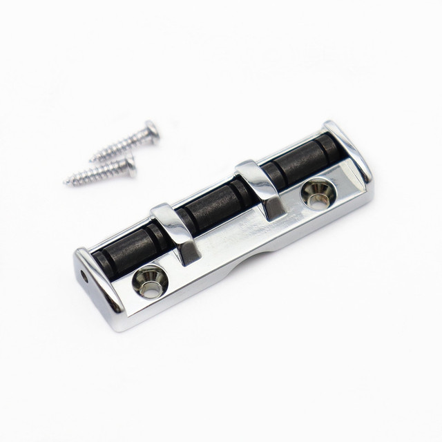 6 String Metal Guitar Roller Nut 3 Saddles With Sc... – Vicedeal