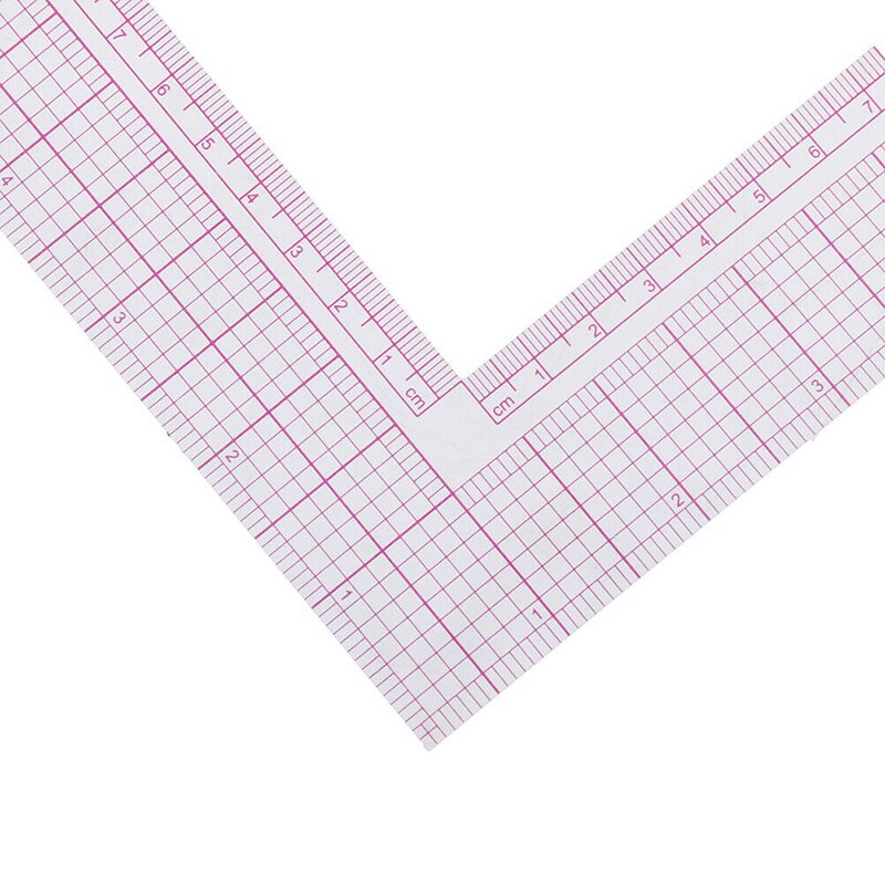 1pc 90 Degree Angle Tailor Ruler Plastic Straight ... – Grandado
