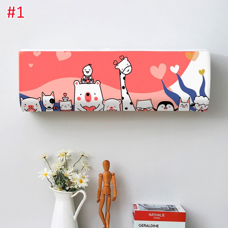 Cartoon Air Conditioner Protective Cover Indoor Wa... – Grandado