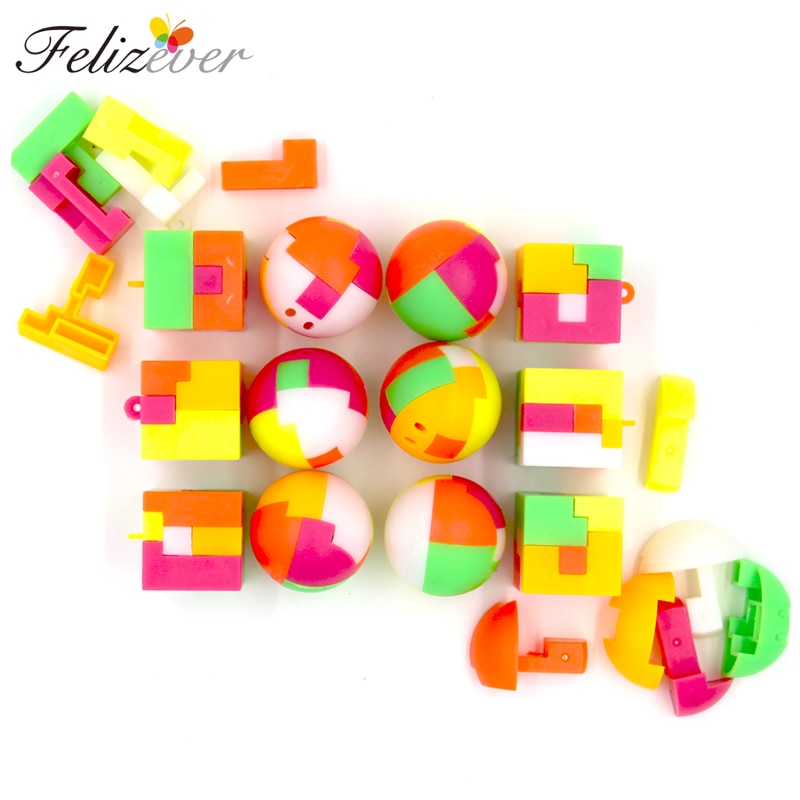 12PCS Puzzle Magic Balls Cubes Party Favor Toys fo... – Vicedeal