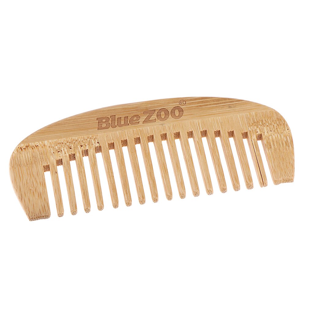 Smart-Wide Tooth Natural Wood Hand Made Beard Comb... – Grandado