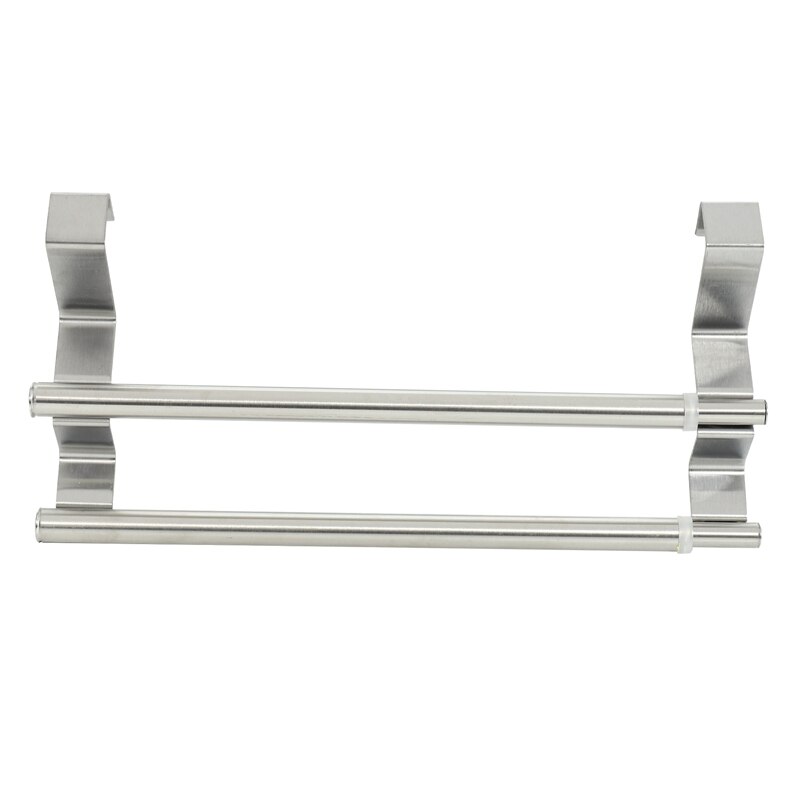 JFBL Kitchen Over Cabinet Double Towel Bar Rack, E... – Grandado