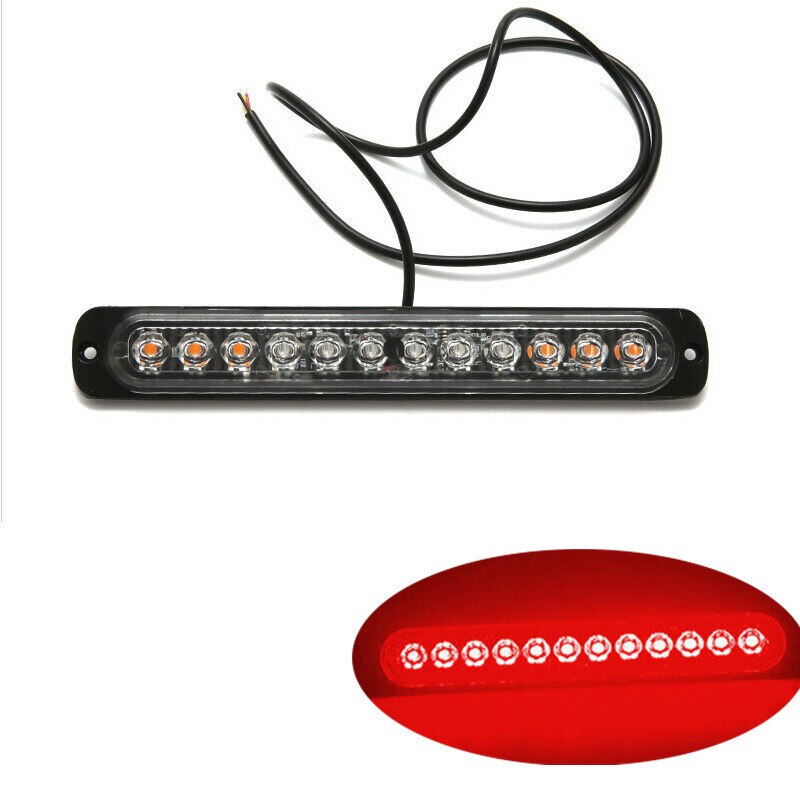 Rode Led Side Marker Light Trailer Politie Strobe ... – Vicedeal