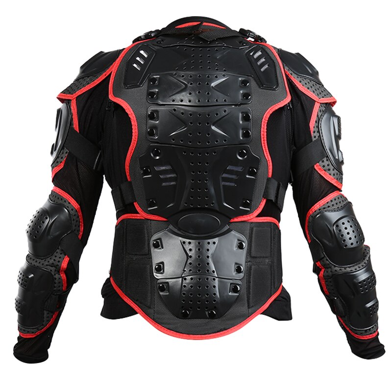 Motorcycle Full Body Armor Jacket Spine Chest Prot... – Grandado