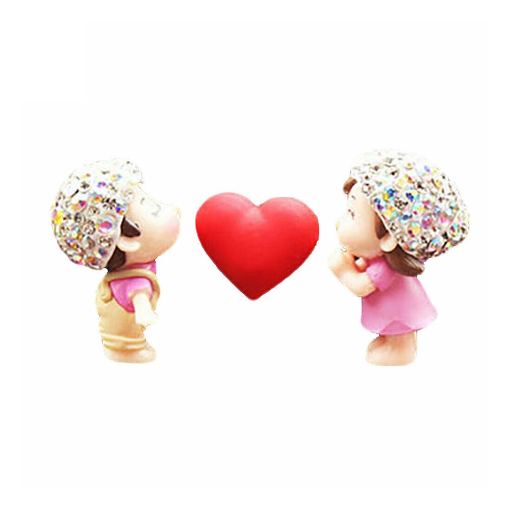 1 Set Lovely Couple Car Air Vent Freshener Perfume... – Grandado