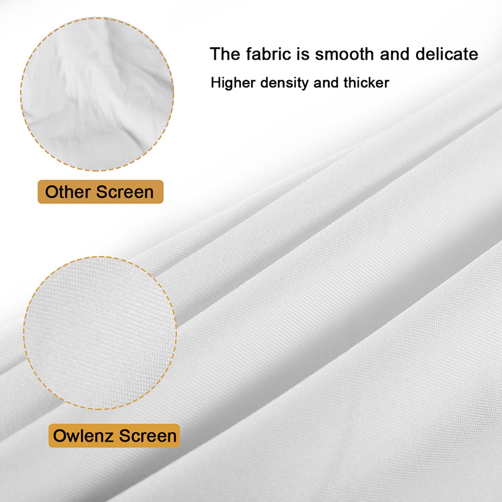 100 120inch Portable HD Projector Screen 16:9 Fold... – Grandado