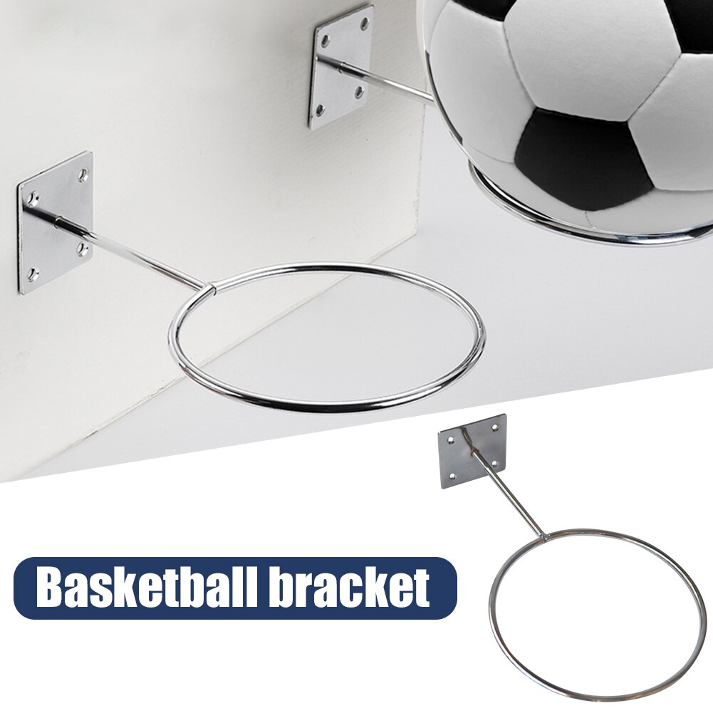 Wall Mounted Sports Ball Holder Rack Display Footb... – Grandado