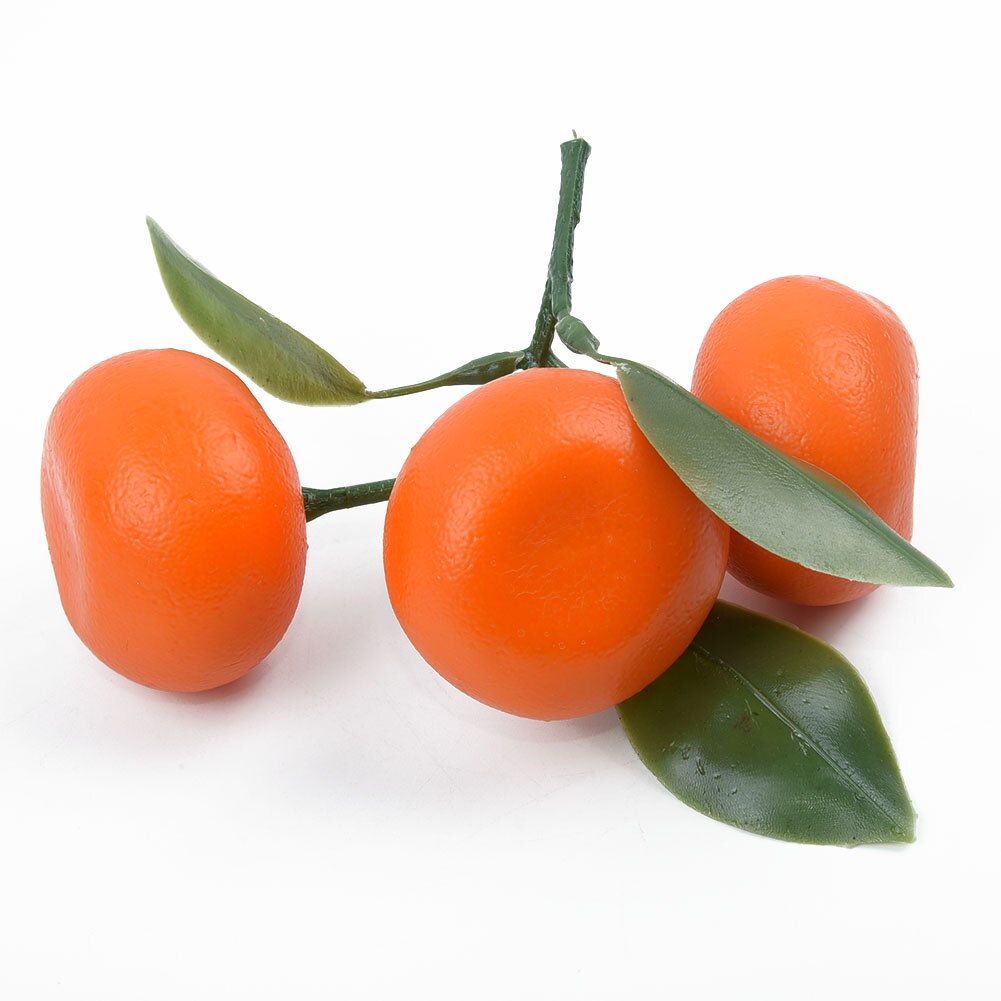 3/5/6 Heads Lifelike Artificial Oranges Fruit Real... – Grandado