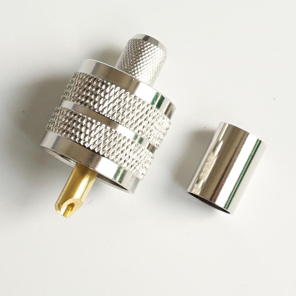 Connector Socket PL259 PL-259 SO239 So-239 Uhf Mal... – Grandado