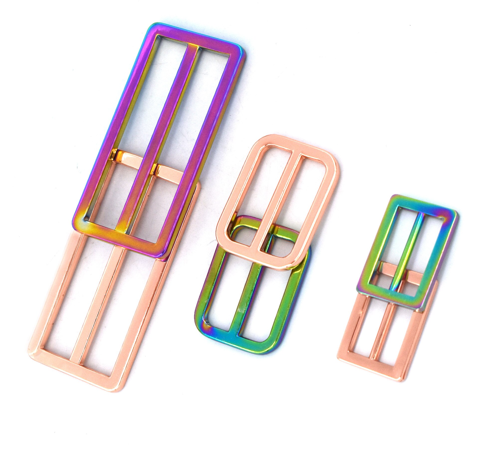 Metalen Schuif Gesp Richter Rechthoekige Gesp Drie... – Grandado