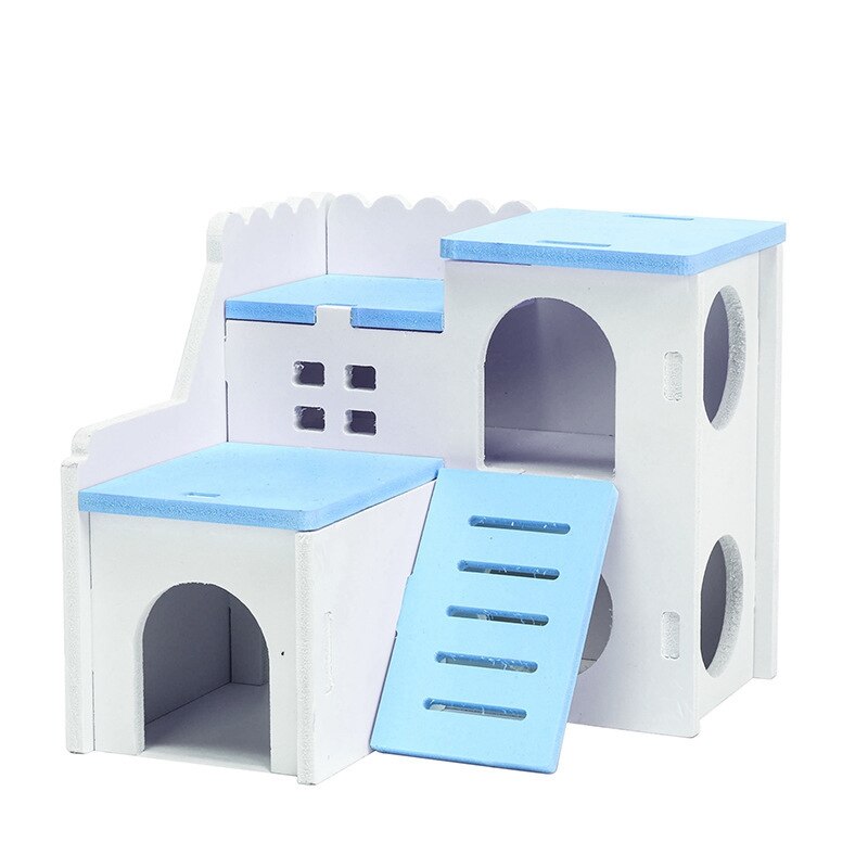 Houten Hamster Huis Hideout Hut Rat Hideaway Oefen... – Vicedeal