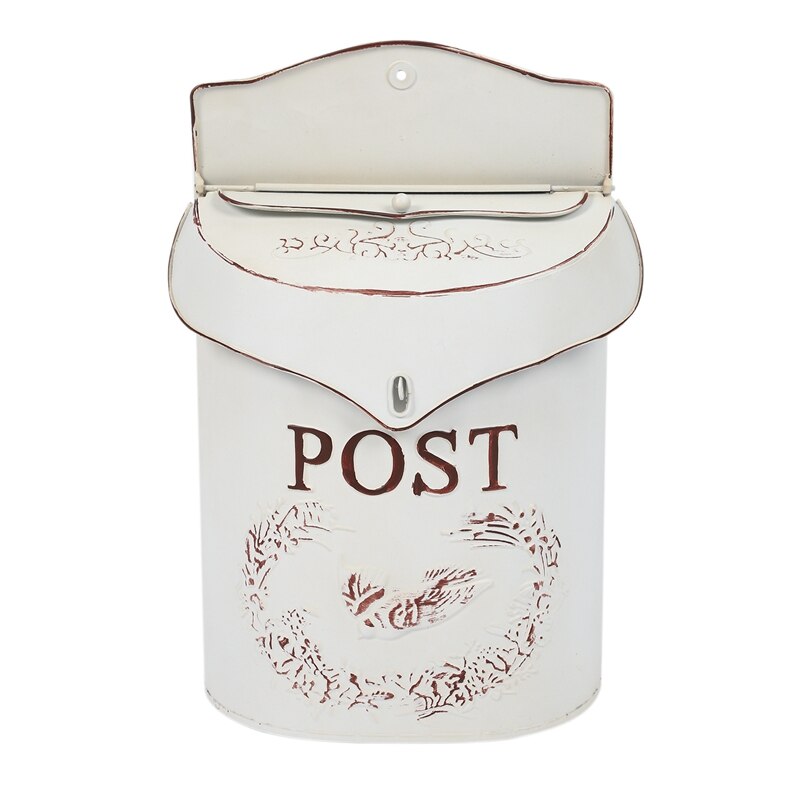 Post Box Post Shabby Blue Bird Post Box Vintage Co... – Grandado