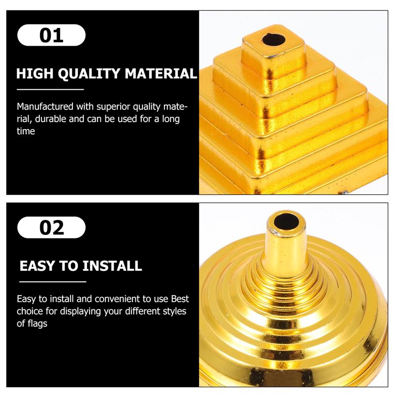 20pcs Flag Bases Flag Pole Bases Flagpole Accessor... – Grandado