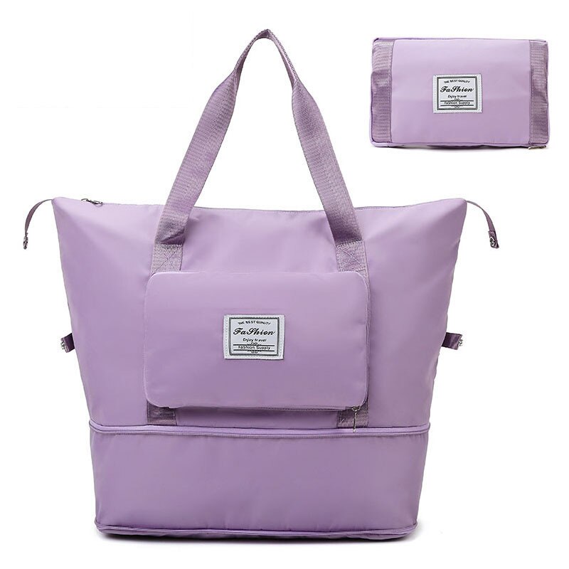 Bolso de viaje plegable para mujer, bolsa de mano ... – Grandado