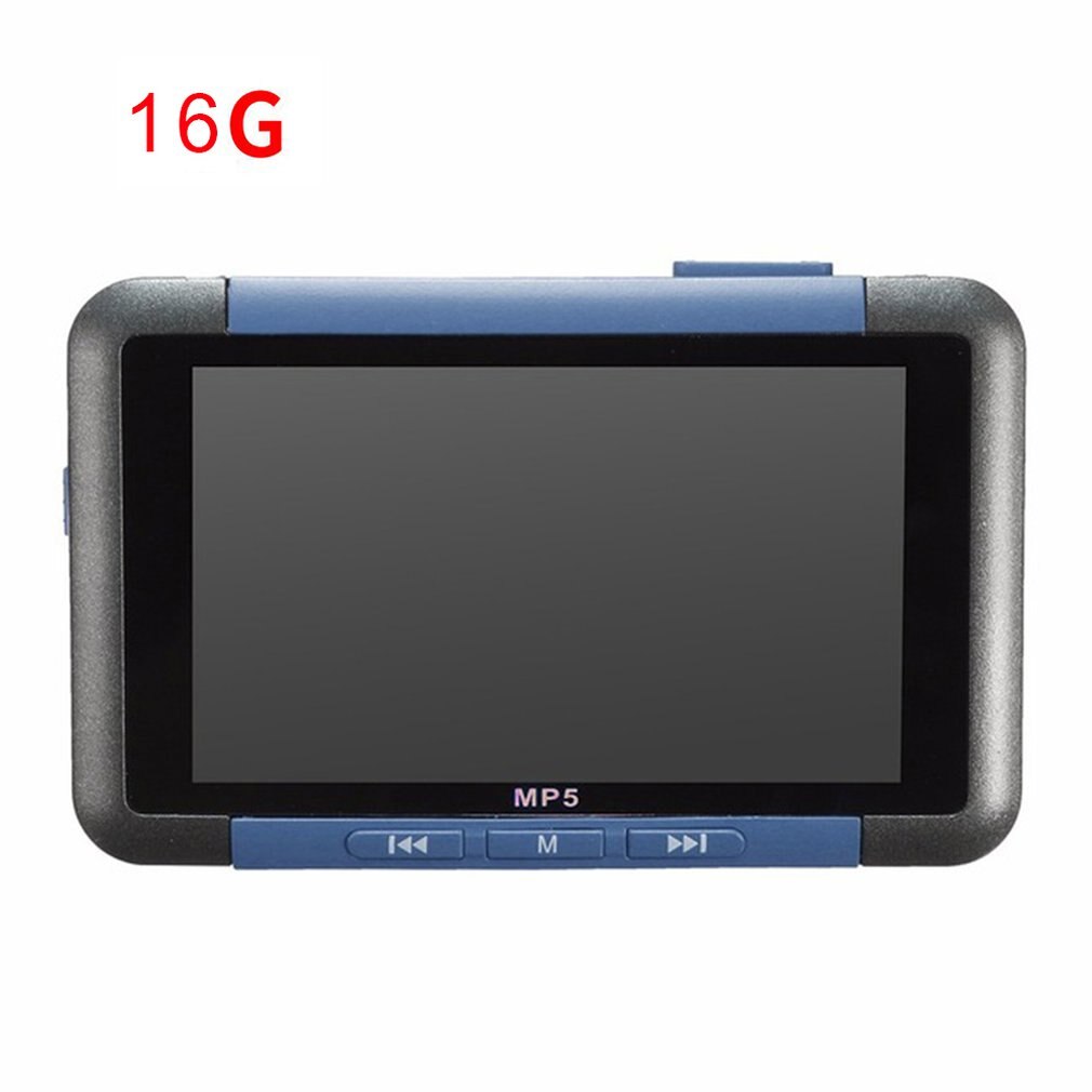 3 inch screen video music MP5 player 16GB Slim LCD... – Grandado