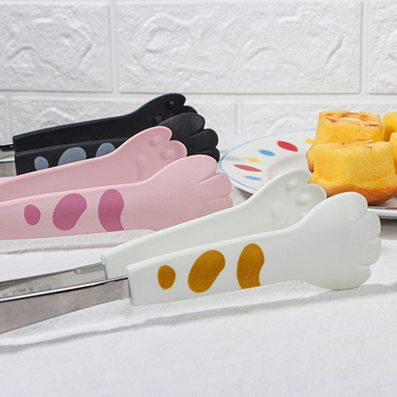 Cat Paw Shape Food Clip Tongs Stainless Steel Cart... – Grandado