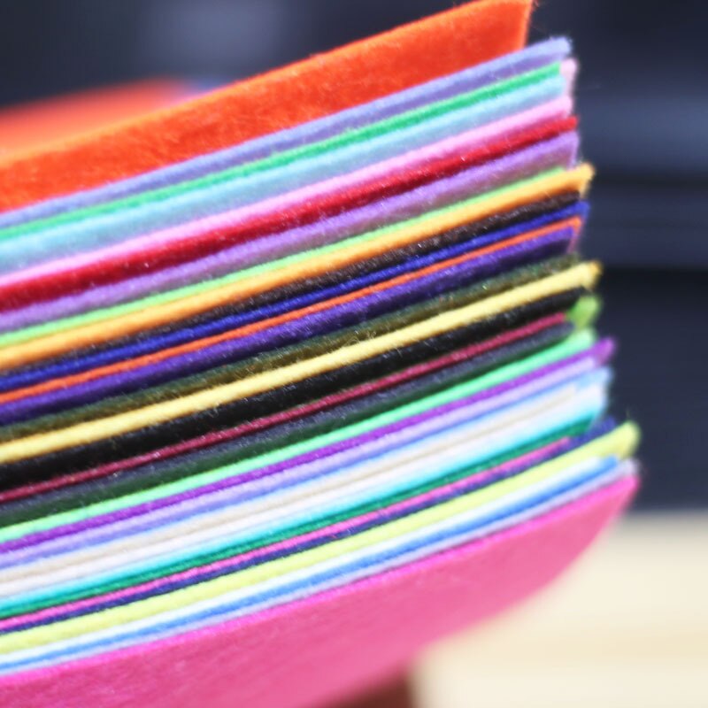 40 Colors Colored Felt Cloth Diy Handmade Material... – Grandado
