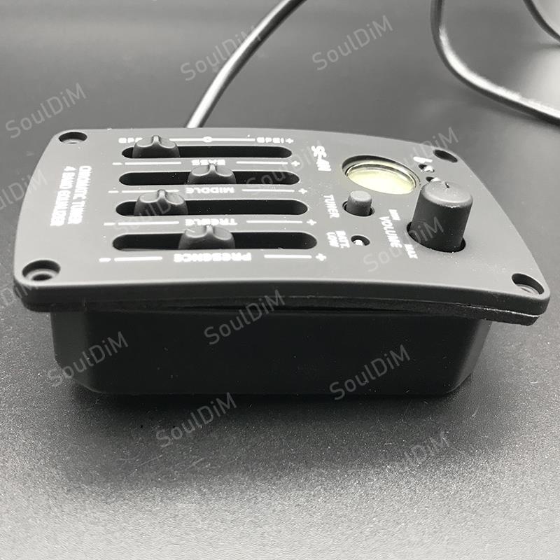 SE-4N 4 Band EQ Acoustic Guitar Preamp with Round ... – Grandado
