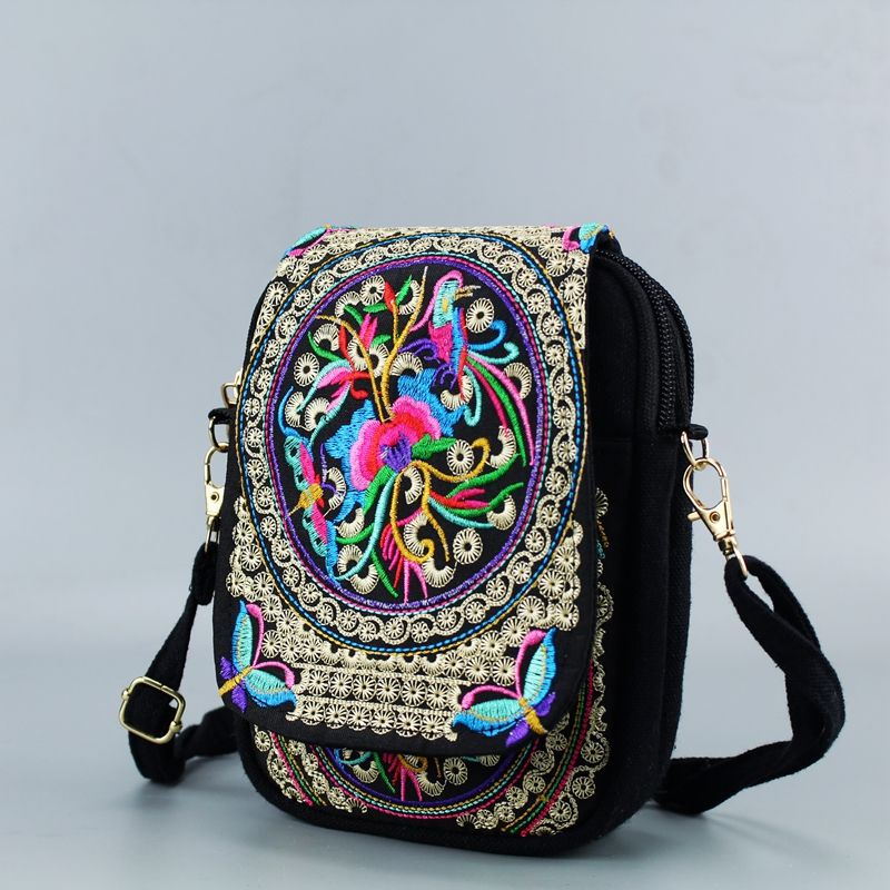 Women Lady Ethnic Bag Wallet Shoulder Bag Embroide... – Vicedeal