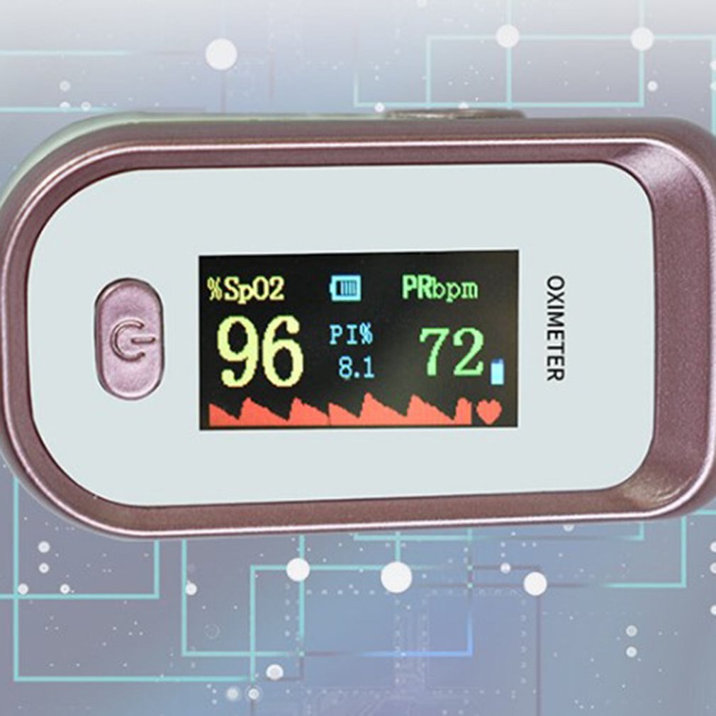 Digital Finger Oximeter Fingertip Pulse Oximeter B... – Grandado