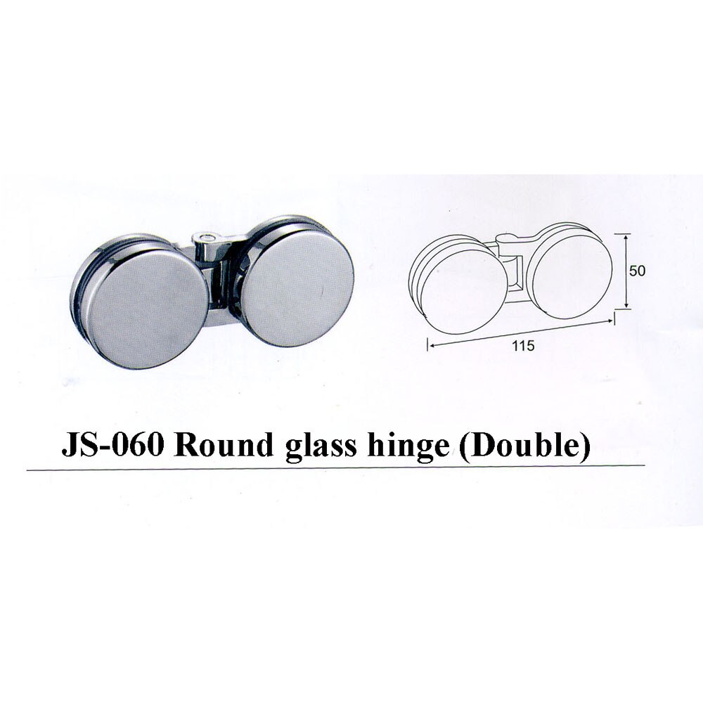 Zinc alloy material round glass hinge for gradevin... – Grandado