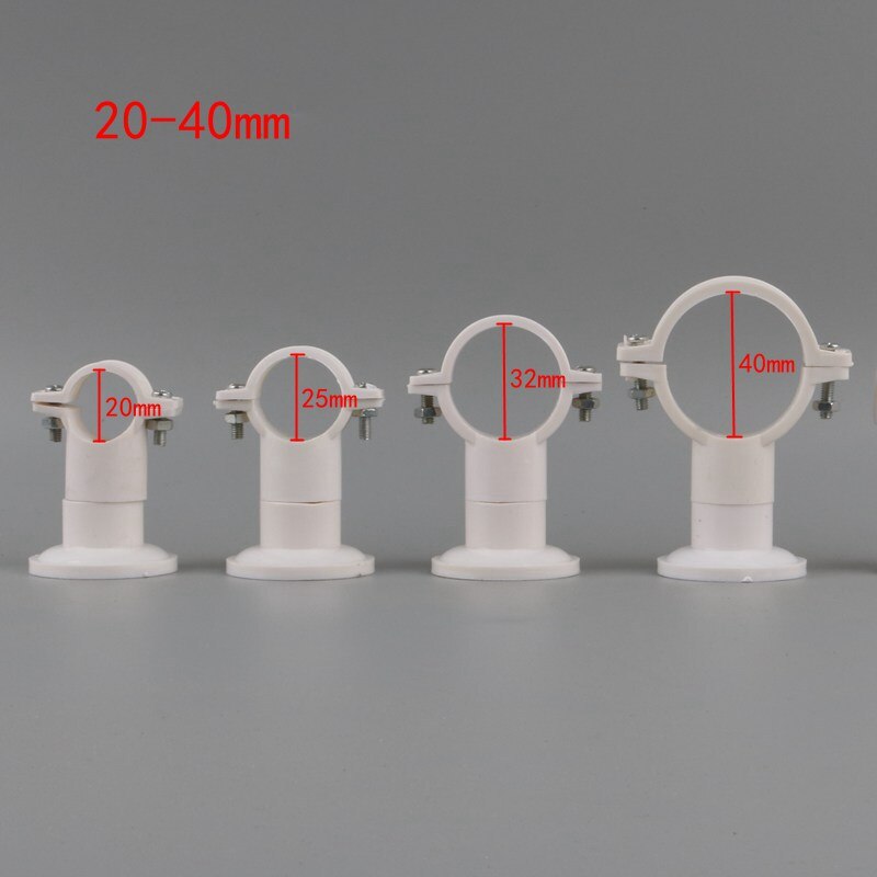 4pcs 20Mm 25Mm 32Mm 40Mm Double Use PVC Pipe Clamp... – Grandado