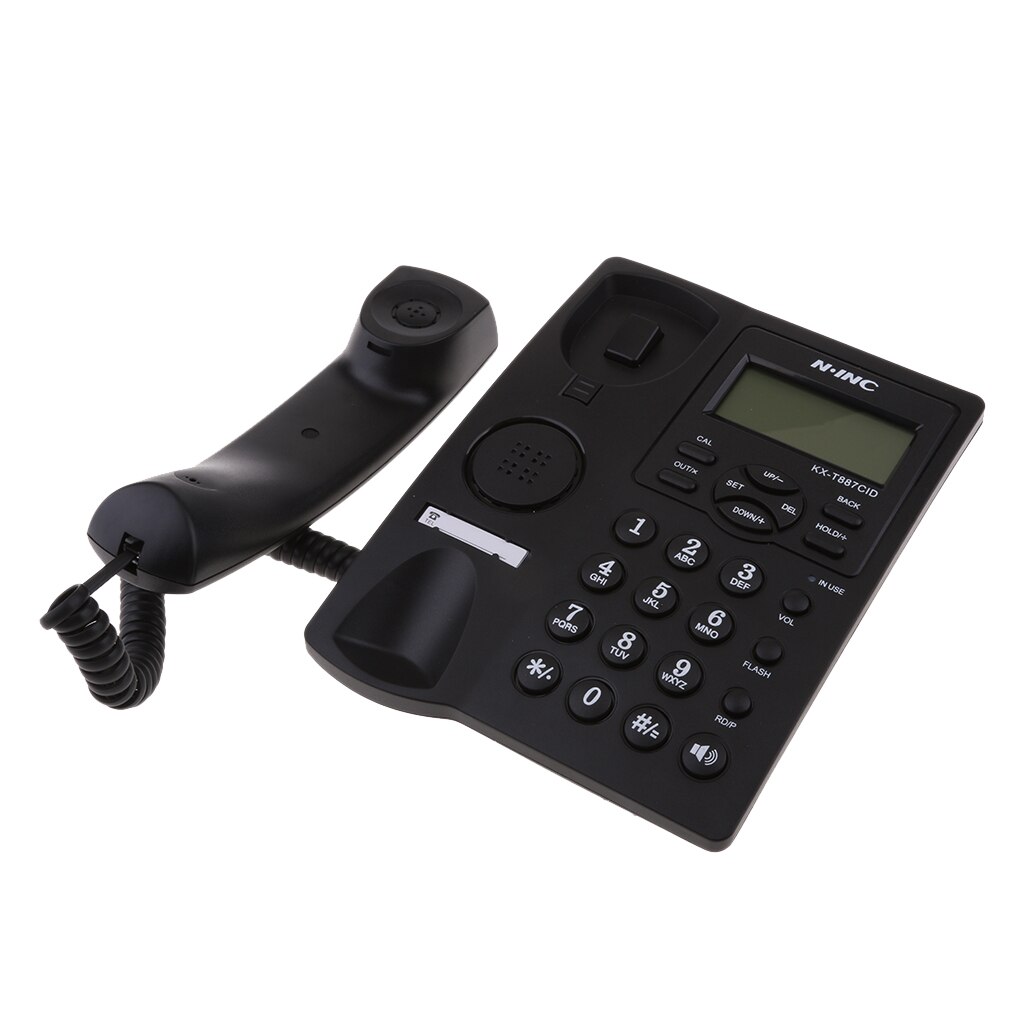 Landline Corded Phone, Big Button Desk Telephone f... – Grandado