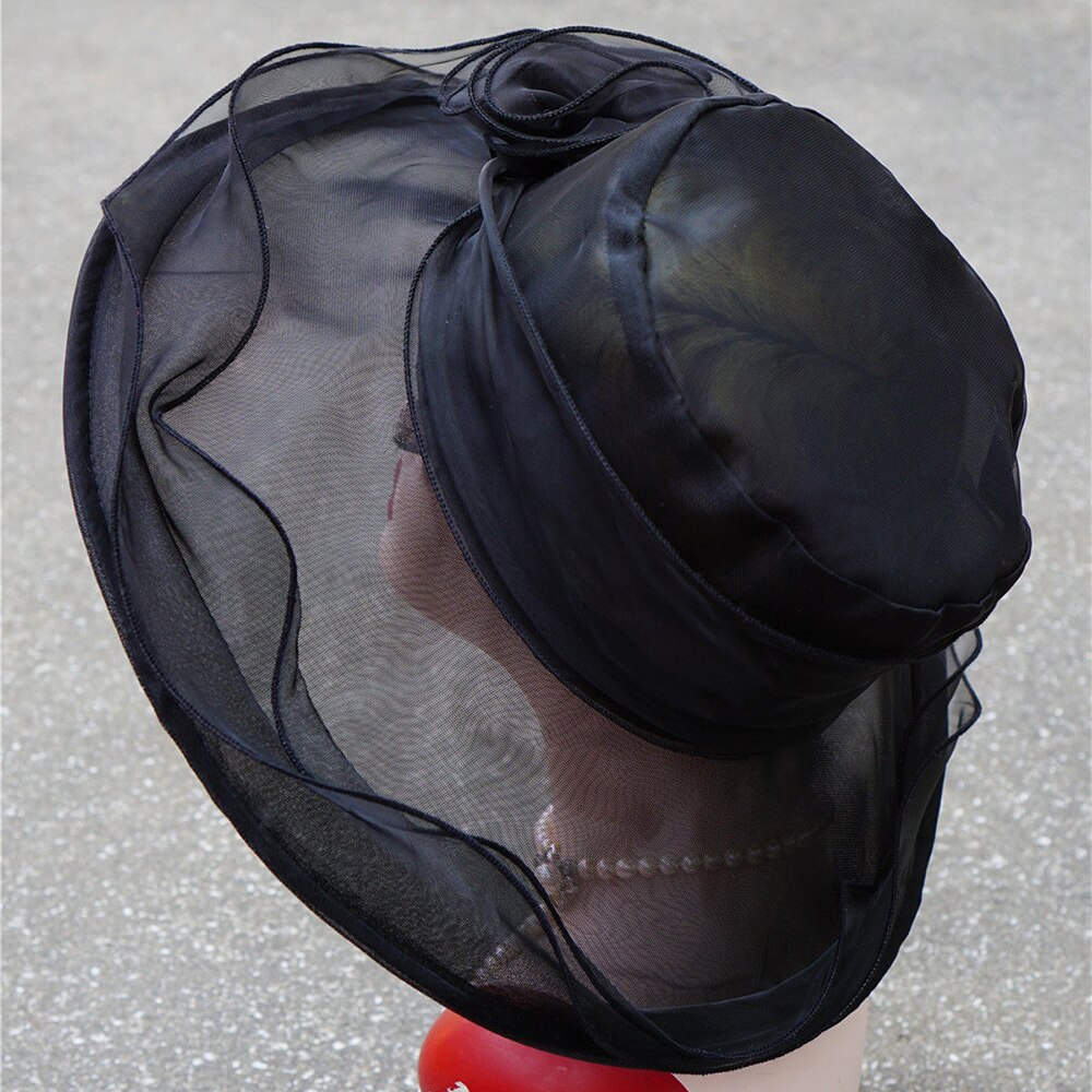 Zomer Hoed Vrouwen Kentucky Derby Wide Brim Zonneh... – Grandado