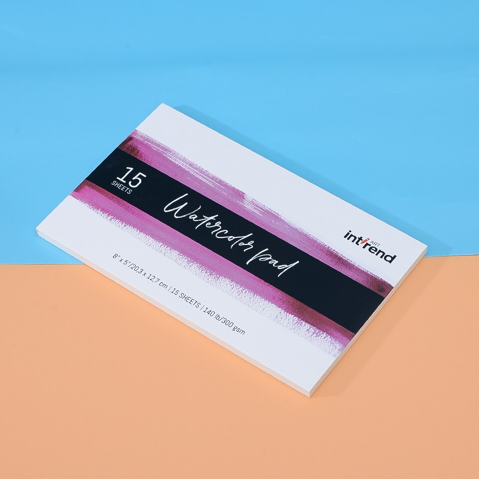 15 Sheets Watercolor Paper 300G Watercolor Paper B... – Vicedeal