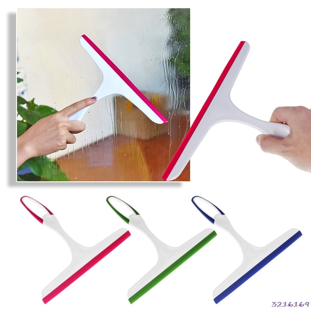 Window Squeegee Glass Cleaning Wiper Shower Screen... – Grandado
