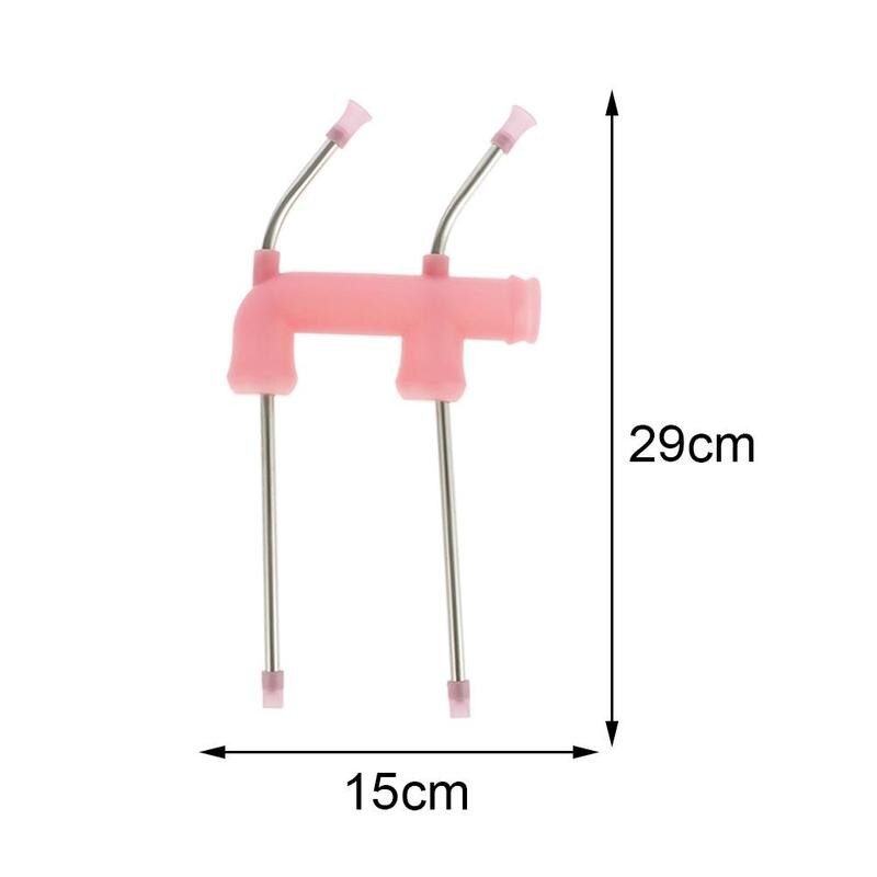 Double Beer Snorkel Straw Dispenser Bar Drinking T... – Vicedeal