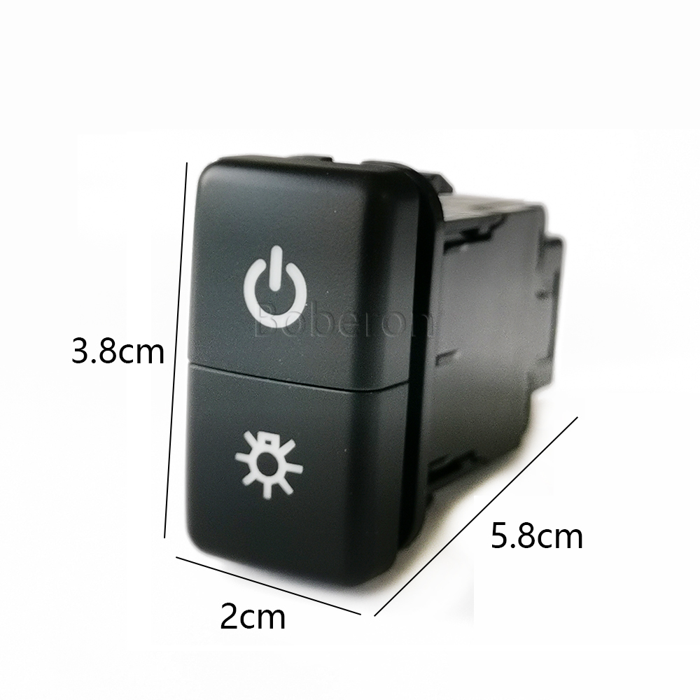 1PC Dual Switch DRL LED Light Power Switch Front F... – Grandado
