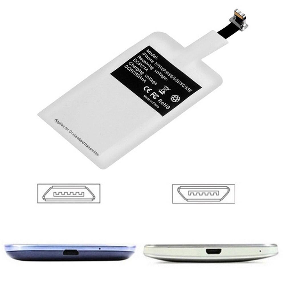 Universal Qi Wireless Charger Adapter Receiver for... – Grandado