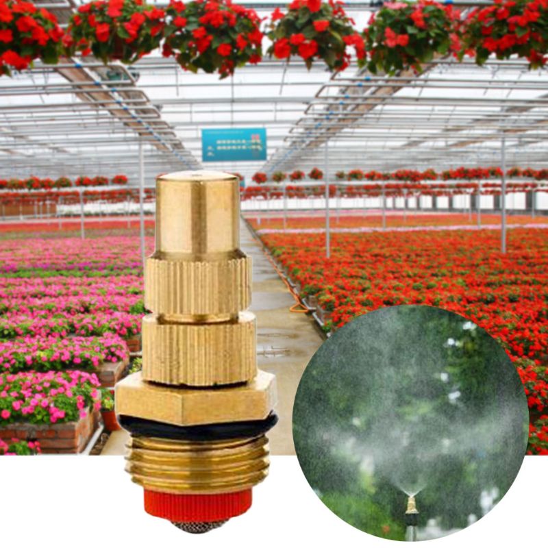 1/2 Inch Adjustable Fine Mist Water Spray Nozzle L... – Grandado