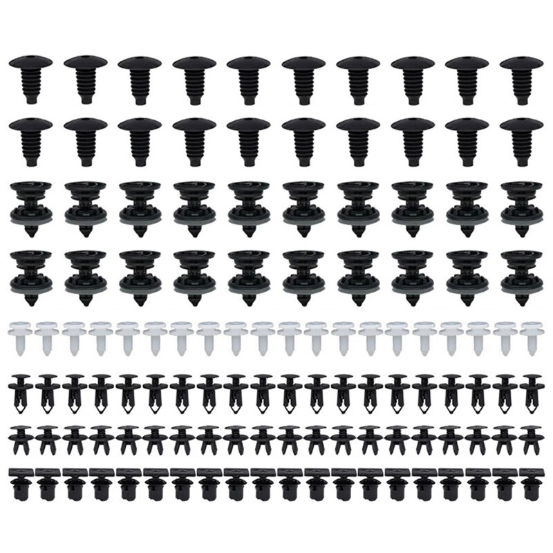 120PCS 6 Sizes Car Door Trim Panels Clips Auto Bod... – Grandado