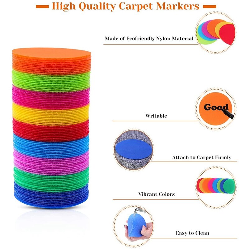 Novel-90 Pcs Carpet Markers Spot Markers Carpet Sp... – Grandado