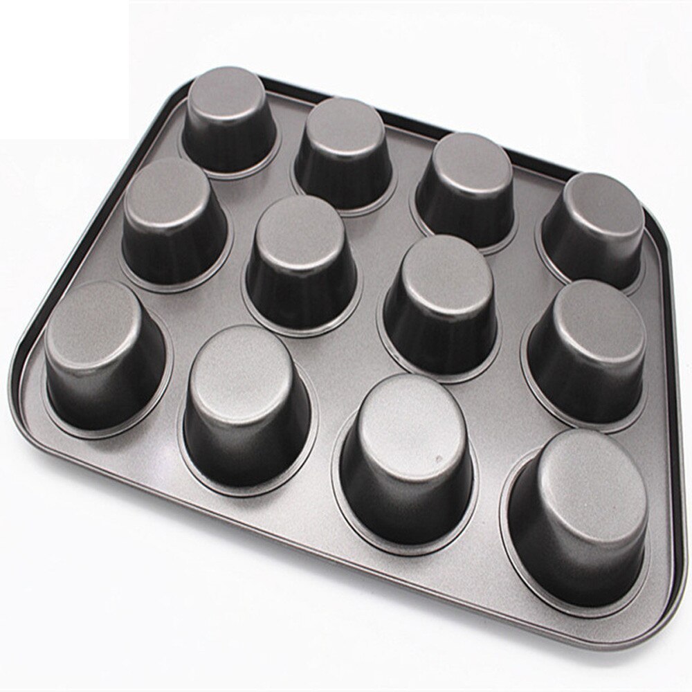 12 Cup Cupcake Pan Muffin Tray Cupcake Mold Muffin... – Vicedeal